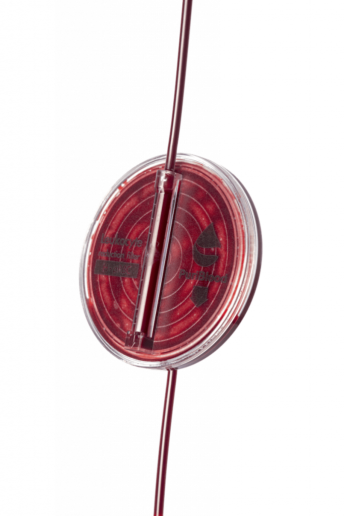 Leukoreduction - PuriBlood Puriblood Product Leukoreduction filter set